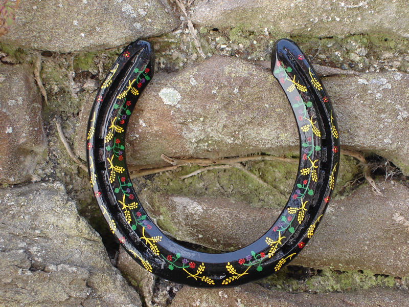 Hand Painted Horseshoes - Order Form